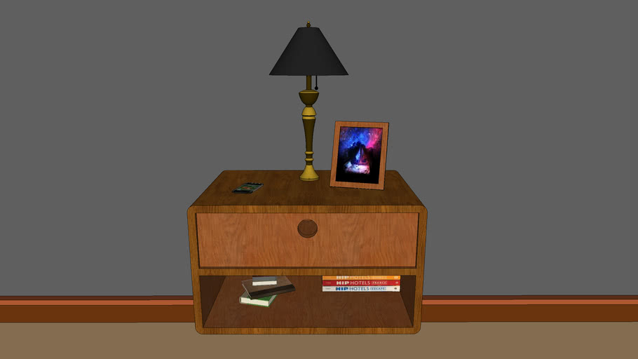 Bedside Table | 3D Warehouse