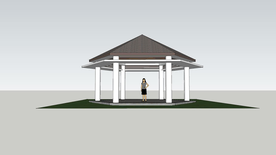 Hexagonal Pavilion | 3D Warehouse