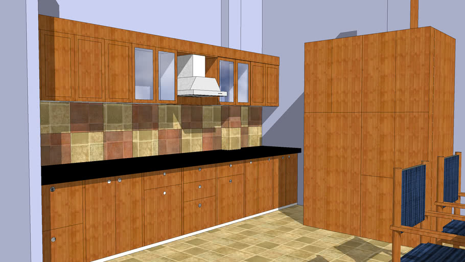 modular kitchen | 3D Warehouse
