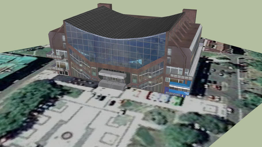 Kulturno sportski centar 'Pinki Zemun' | 3D Warehouse