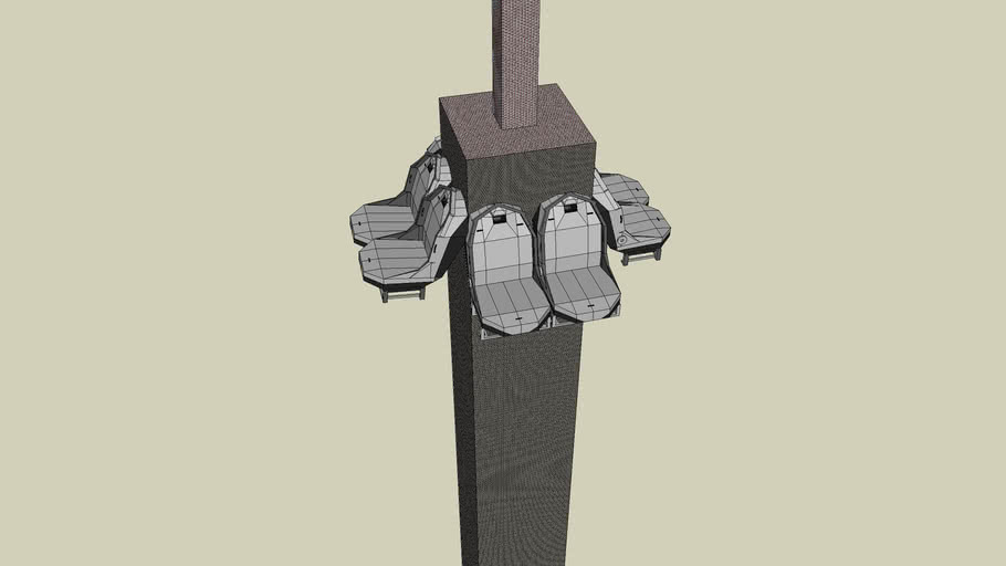 free fall tower | 3D Warehouse