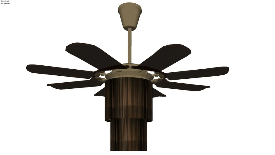 DARK SHADOW - Designer Fan by Fanzart VRAY Ready Fan | 3D Warehouse