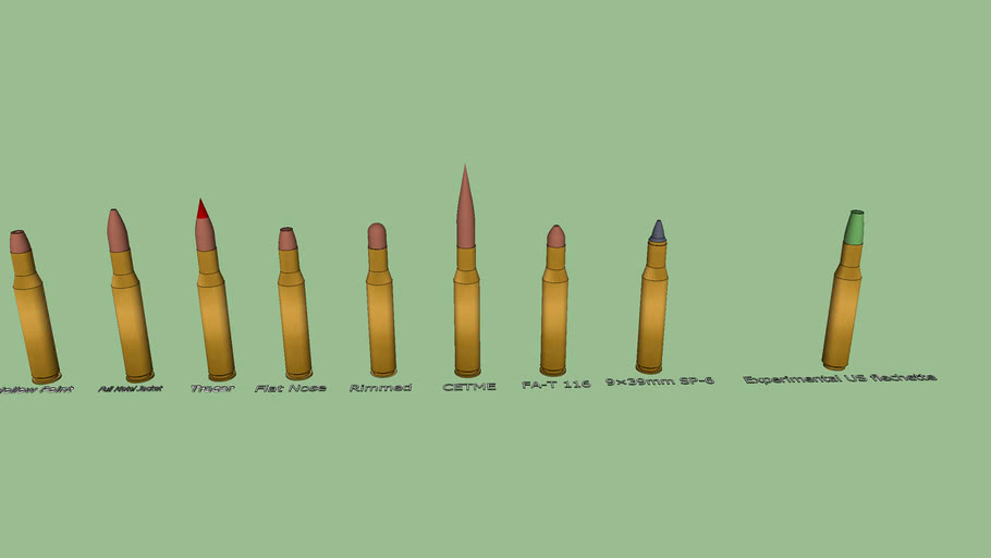 Cartridge Types | 3D Warehouse