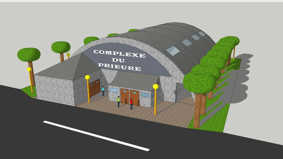 complexe sportif | 3D Warehouse