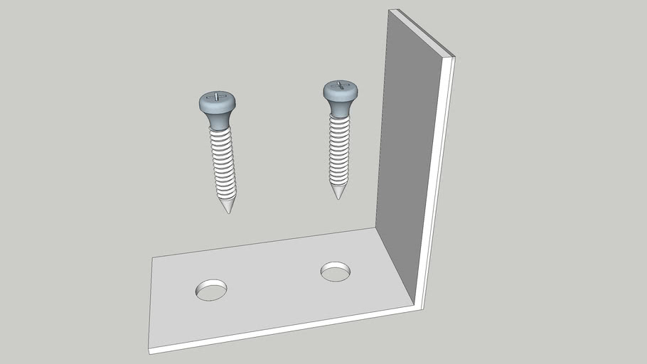 L bracket | 3D Warehouse
