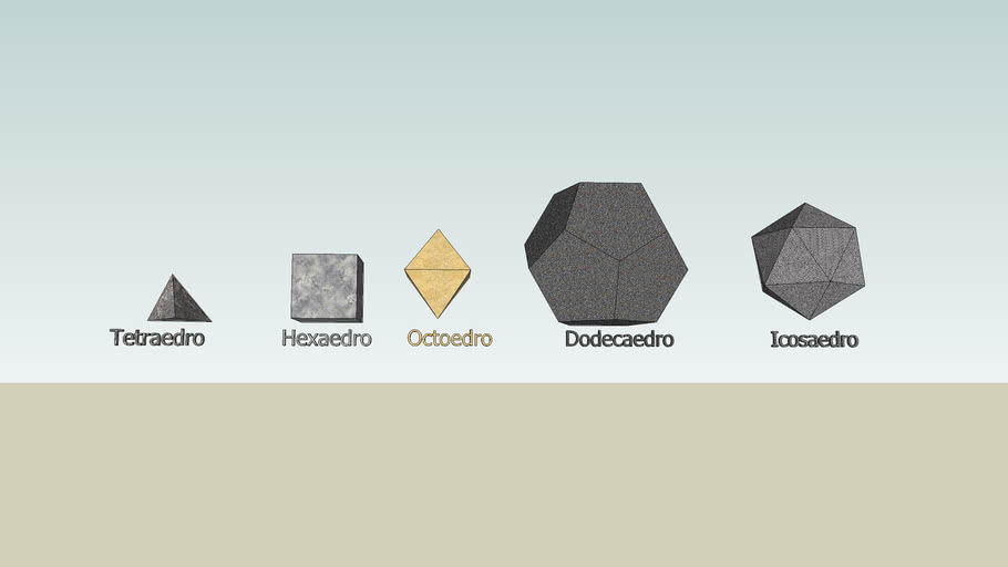 Solidos regulares | 3D Warehouse