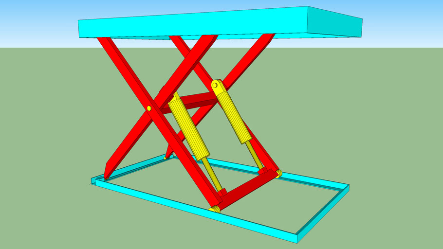 Scherenhubtisch | 3D Warehouse