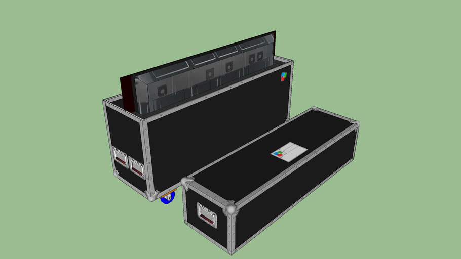 Flight Case Plasmas | 3D Warehouse