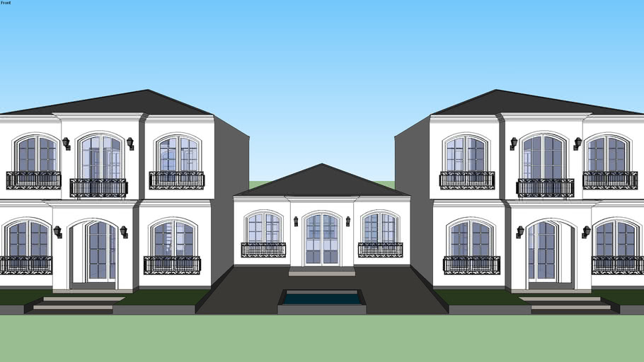 Classic Modern House | 3D Warehouse