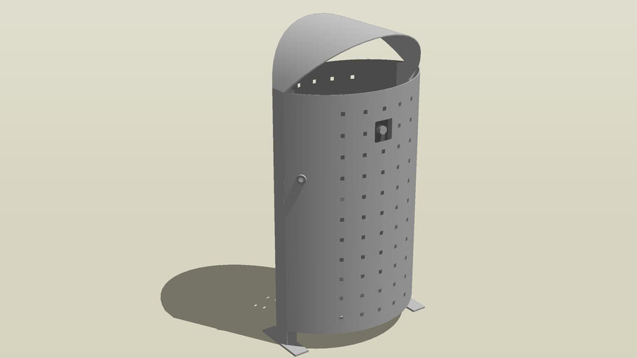 Garbage can | 3D Warehouse