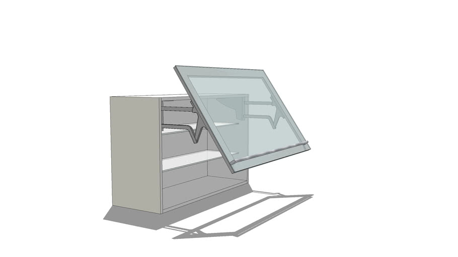 Wall Unit - Lift up door | 3D Warehouse