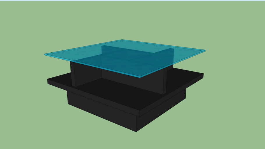 Meja Modern Minimalis | 3D Warehouse