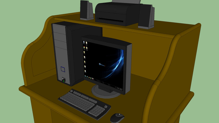 Desktop Computer | 3D Warehouse