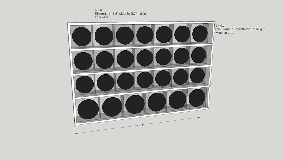 Spice Rack | 3D Warehouse
