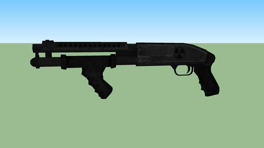 Duke Nukem's Shotgun | 3D Warehouse