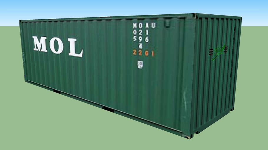 Mol Container ''20'' | 3D Warehouse