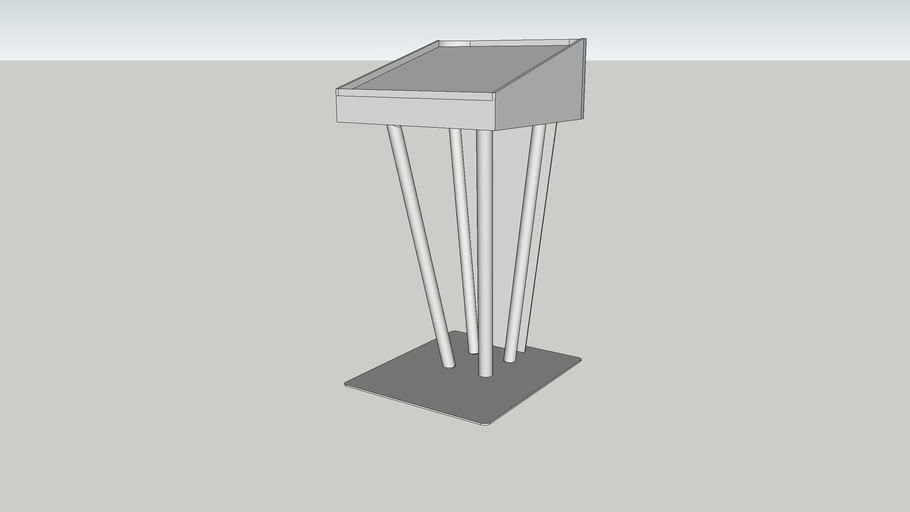 Lectern | 3D Warehouse