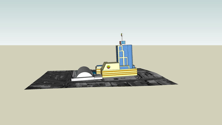 mall plaza el roble chillan, y mercado techado | 3D Warehouse