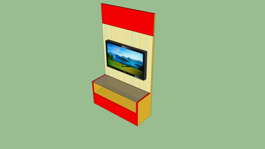 TV Rack | 3D Warehouse