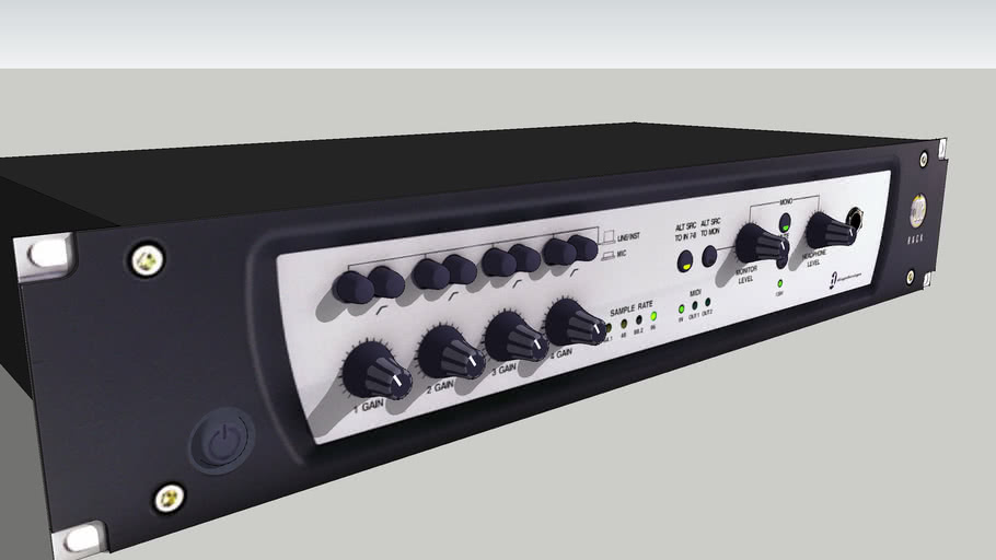 Digidesign 002 Rack | 3D Warehouse