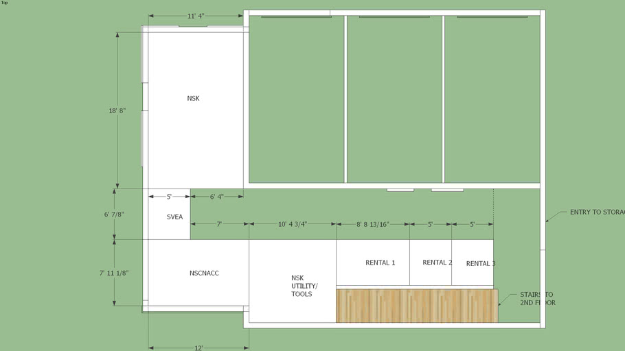 NSK storage room | 3D Warehouse