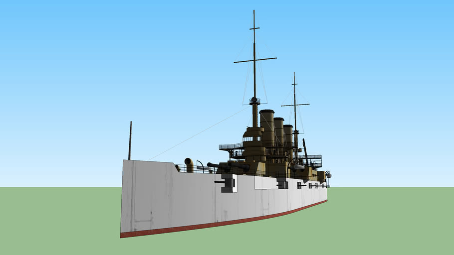 USS Connecticut (BB-18) | 3D Warehouse