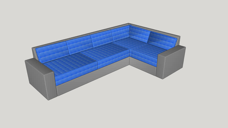 Sofá de Canto | 3D Warehouse