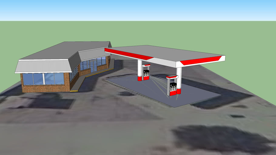 Gas Station | 3D Warehouse