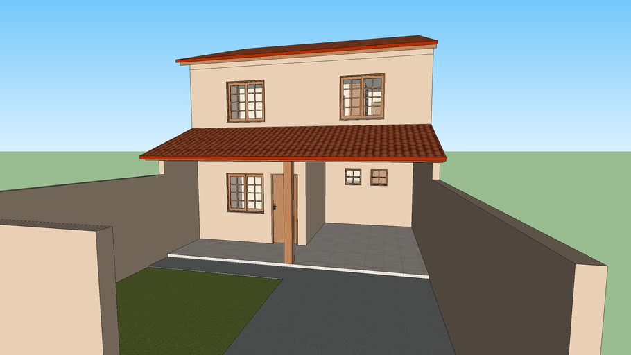 Sobrado 3 quartos | 3D Warehouse