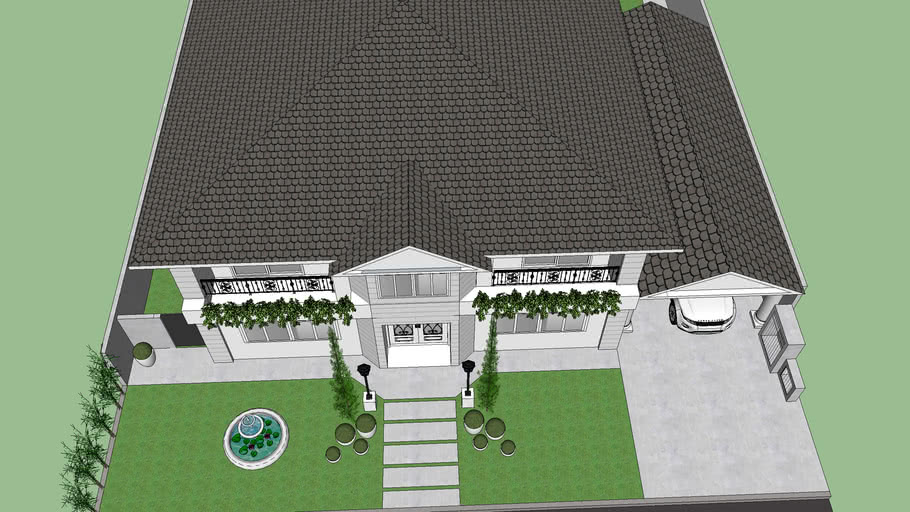 Classic american house | 3D Warehouse