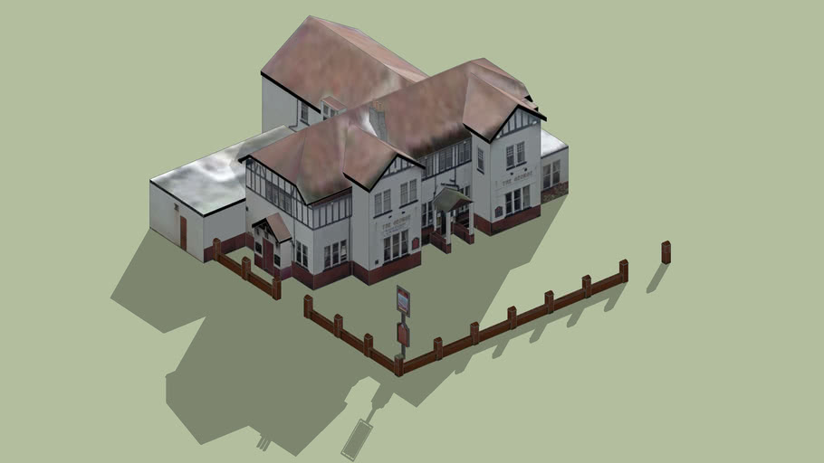 The George Hotel,Walney Island,Barrow-in-Furness | 3D Warehouse