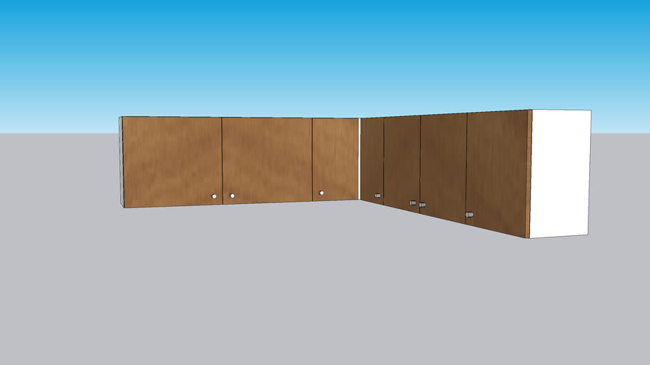 Armarios de Cozinha em L | 3D Warehouse