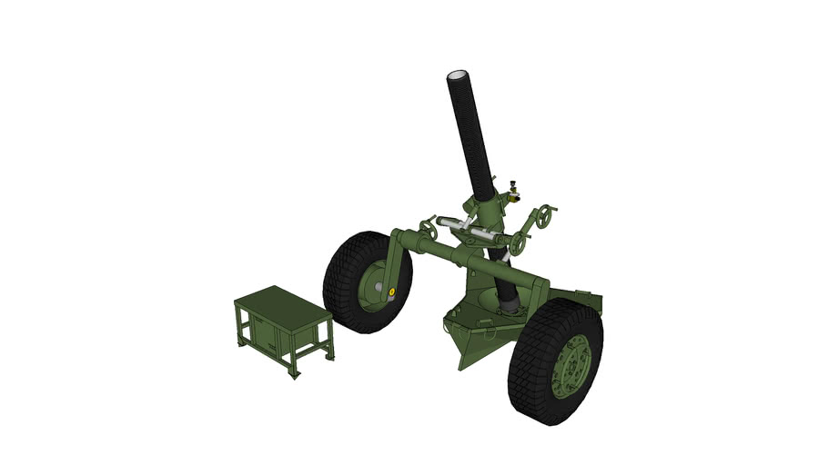 USMC Expeditionary Fire Support System - Firing Configuration | 3D ...