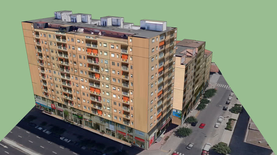 Edificio de viviendas | 3D Warehouse