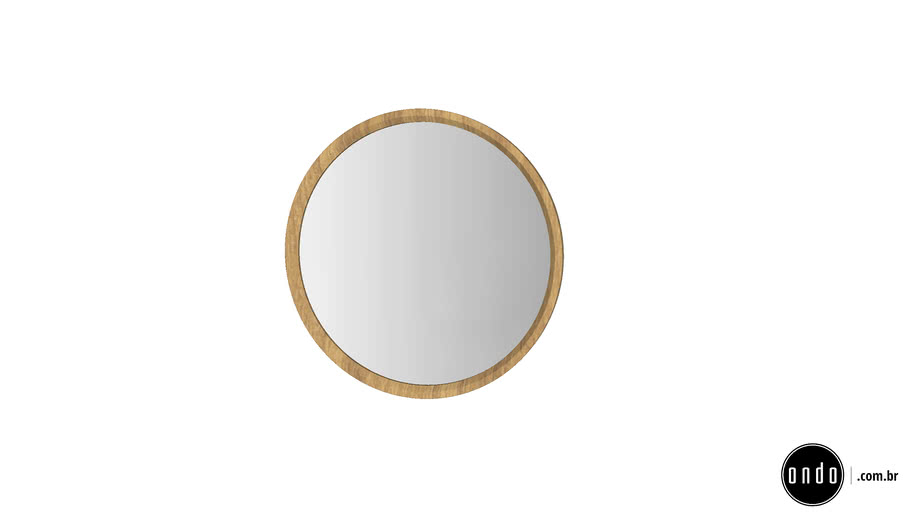 espelho redondo 70cm oslo | 3D Warehouse