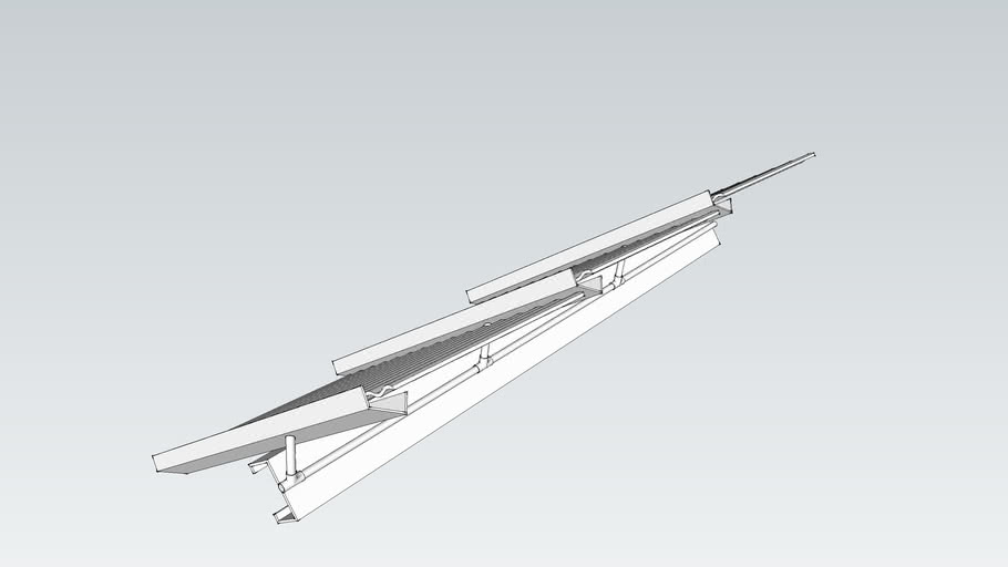 roof guttering system | 3D Warehouse