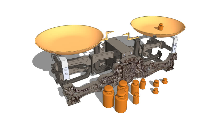 weight scale | 3D Warehouse