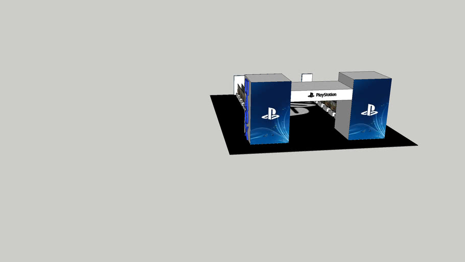 STAND PLAYSTATION | 3D Warehouse