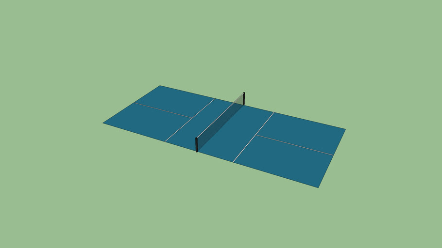 pickleball court | 3D Warehouse