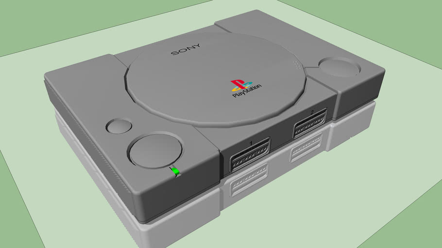 PlayStation 1 Orginal Full Detal | 3D Warehouse