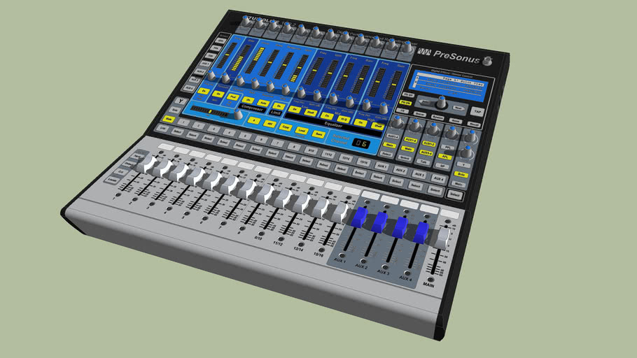 Presonus digital mixing desk | 3D Warehouse