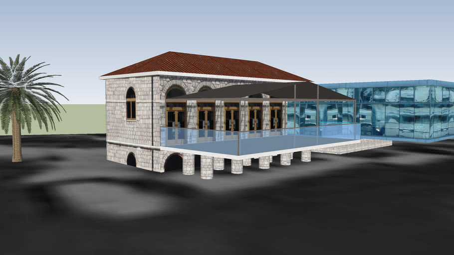 Fish restaurant 'Galion' / Riblji restoran 'Galion' | 3D Warehouse