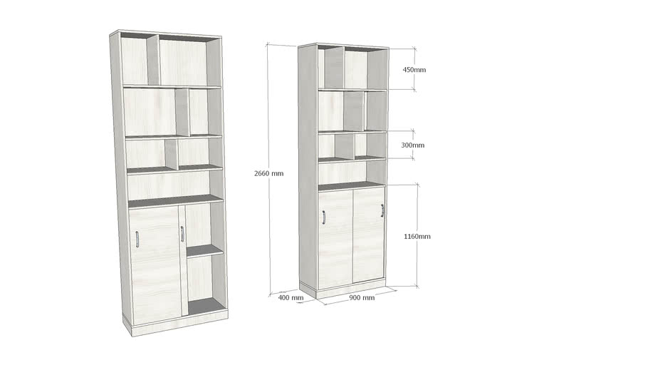 book rack | 3D Warehouse