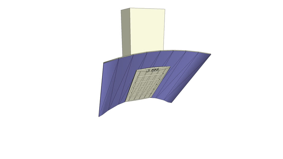 hotte range hood | 3D Warehouse