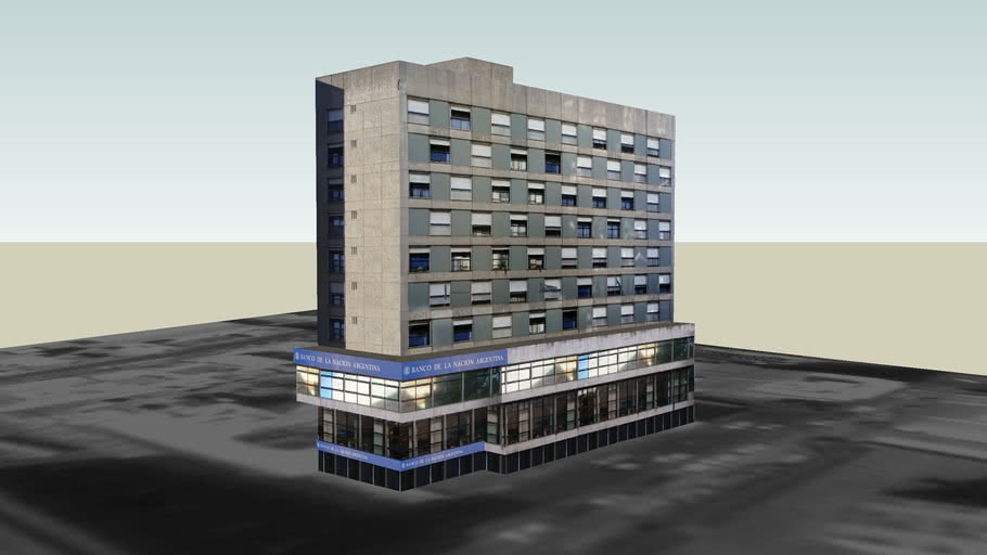 Banco Nacion Mar del Plata | 3D Warehouse