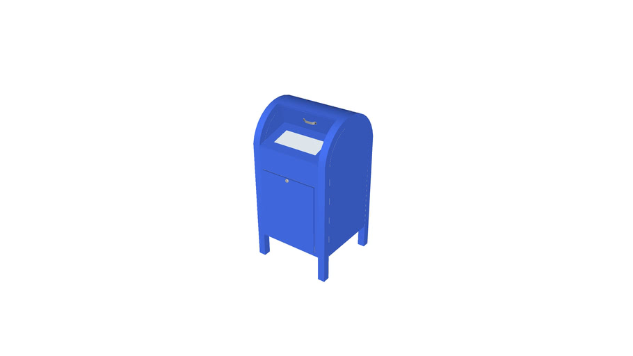 Collection Mailbox - Detailed | 3D Warehouse