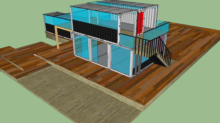 Container Home II | 3D Warehouse