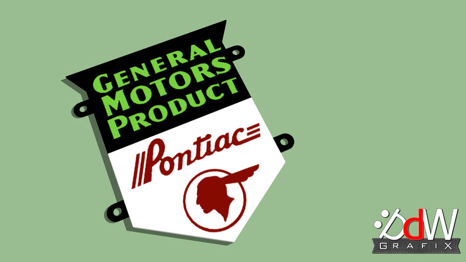 General Motors Product Pontiac Sign | 3D Warehouse