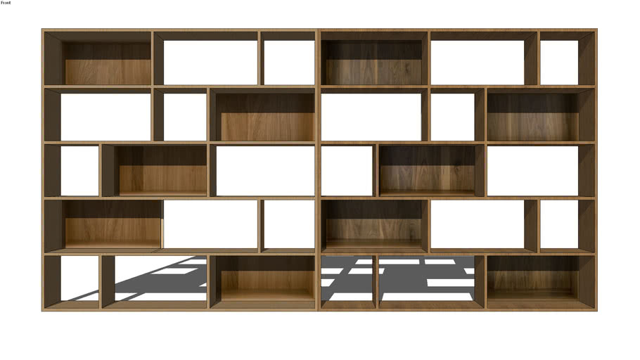 Librero y Estanteria | 3D Warehouse