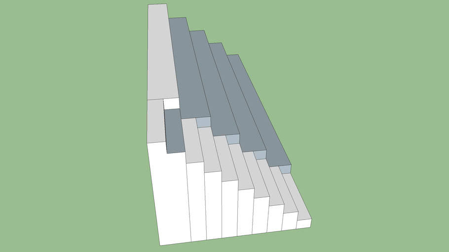 Stair Seating | 3D Warehouse